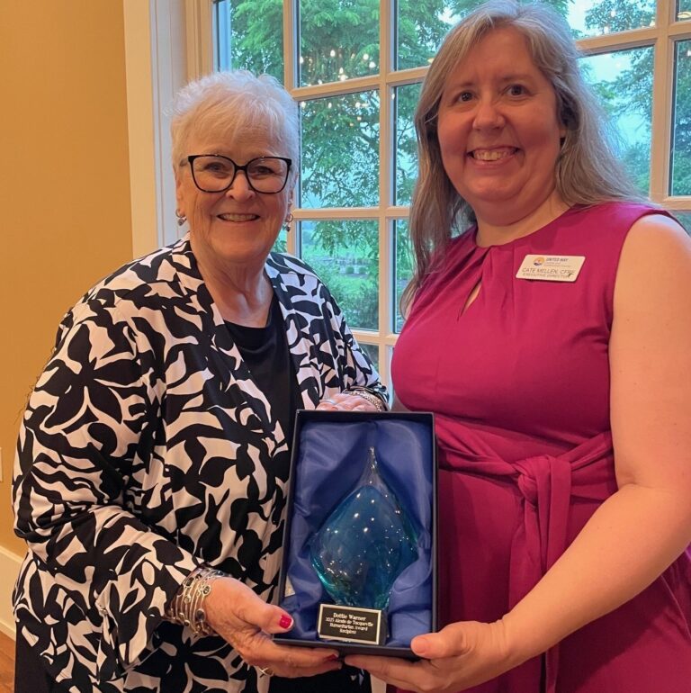 Dottie Warner recognized as recipient of Tocqueville Humanitarian Award ...